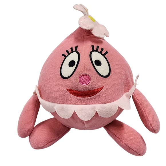 Toys | Yo Gabba Gabba Silly Heads Foofa Pink Plush Spin Master Rare 208 ...